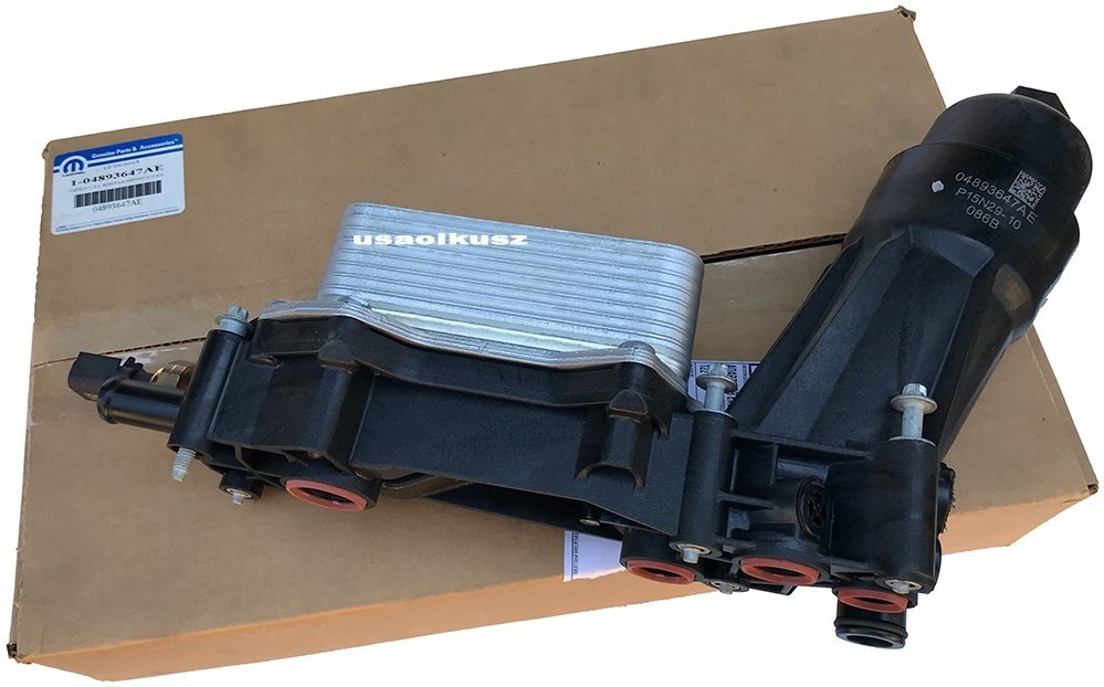 Obudowa filtra oleju z chłodnicą MOPAR Dodge Durango 3,6 V6 2016 ...