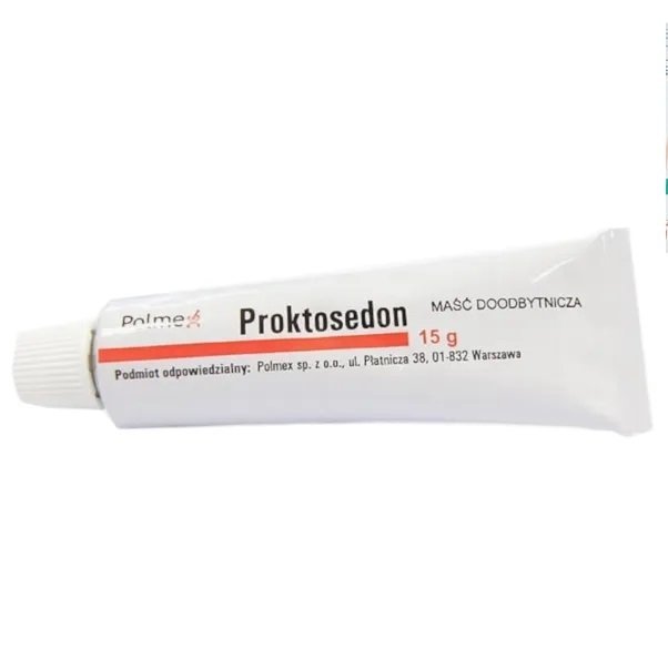 PROKTOSEDON (Proctosone) maść 15g | Polskimarket.nl