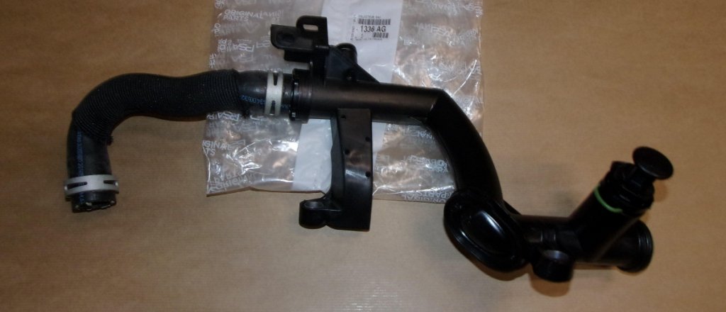Conduite d'eau Citroën Berlingo, Peugeot 207 1.6 HDI, 1336.AG, 1336AG