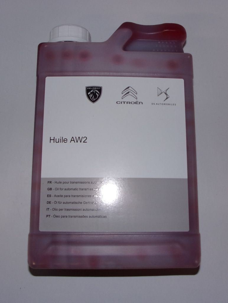 Huile pour boîte de vitesses automatique Peugeot/Citroën AW2 AMN8 ATN8 ...