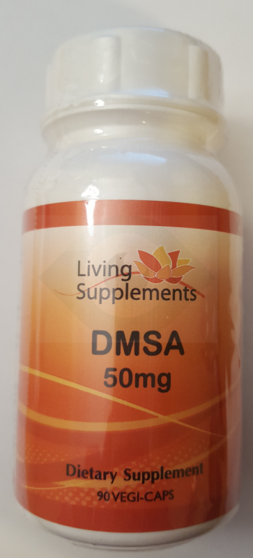 DMSA 50mg - 100 kapsułek - chelatacja chelacja rtęci ołowiu