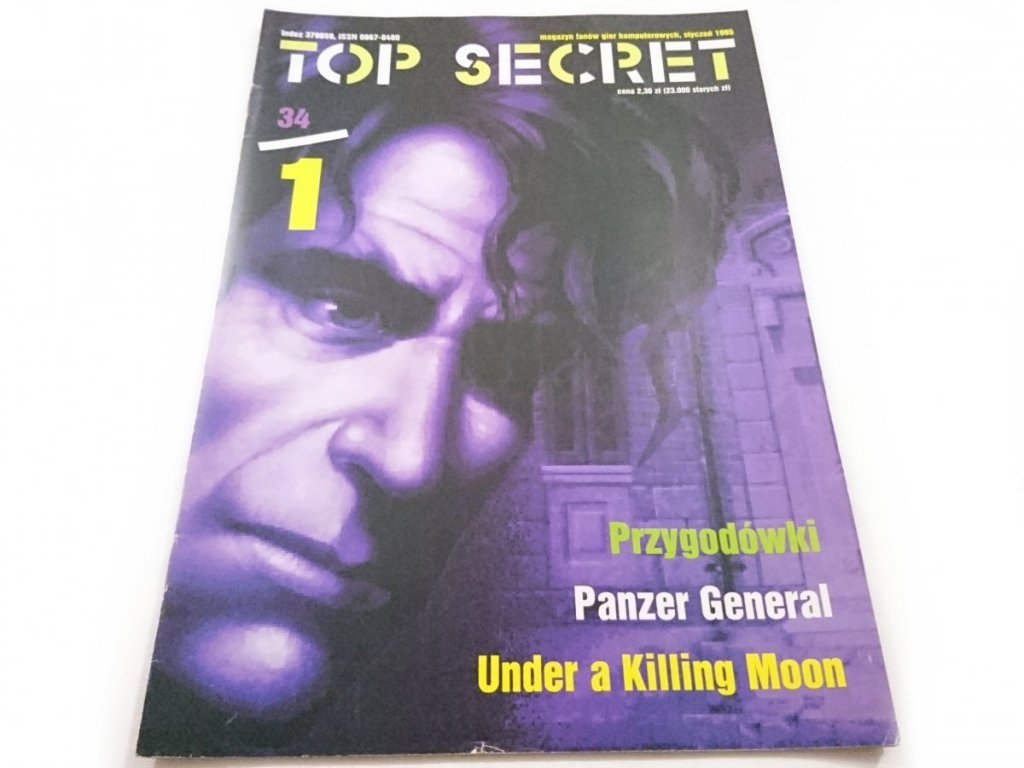 TOP SECRET NR 34 1 STYCZEŃ 1995 - Internet, komputery - CZASOPISMA