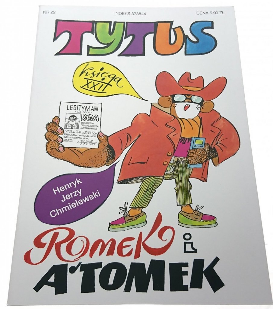 TYTUS ROMEK I ATOMEK KSIĘGA XXII NR 22 2009 - Obyczajowe i przygodowe ...