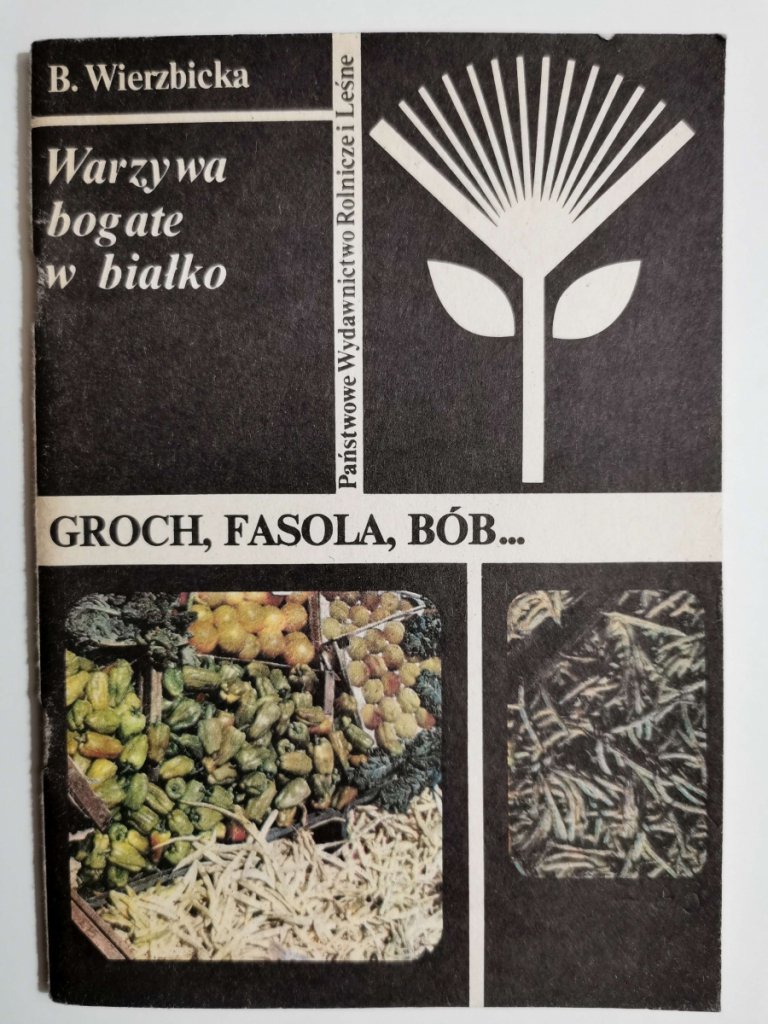 WARZYWA BOGATE W BIAŁKO. GROCH, FASOLA, BÓB… - B. Wierzbicka - Dom i ...