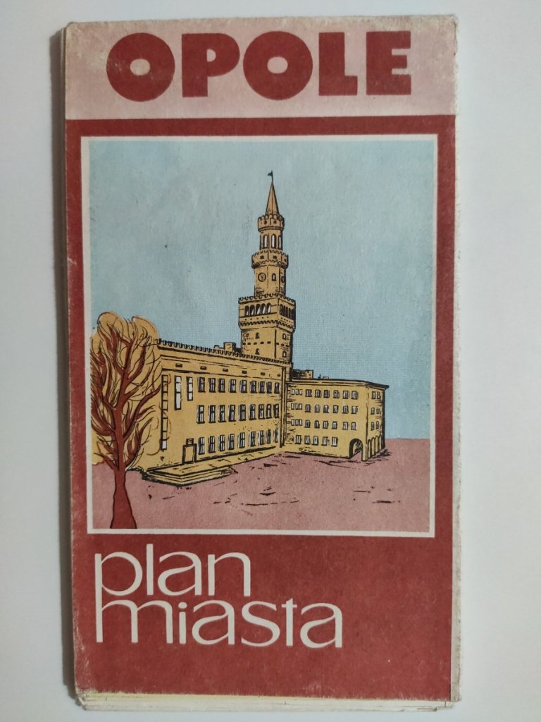 OPOLE PLAN MIASTA 1983 - Mapy, atlasy, plany miast - MAPY, PRZEWODNIKI ...