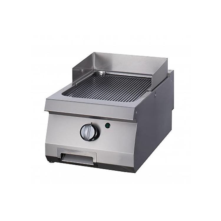 MAXIMA 09396008 Chromowany grill gazowy Maxima 700 Płyta ryflowana 40 X ...