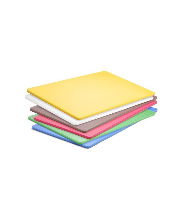 HENDI 826676 Zestaw 6 desek do krojenia HACCP GN1/1, gr. 10 mm