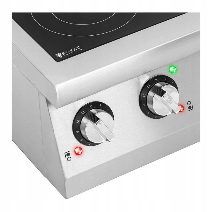 ROYAL CATERING 10012972 Kuchenka indukcyjna 4 palniki Ø12-26cm RCIC ...