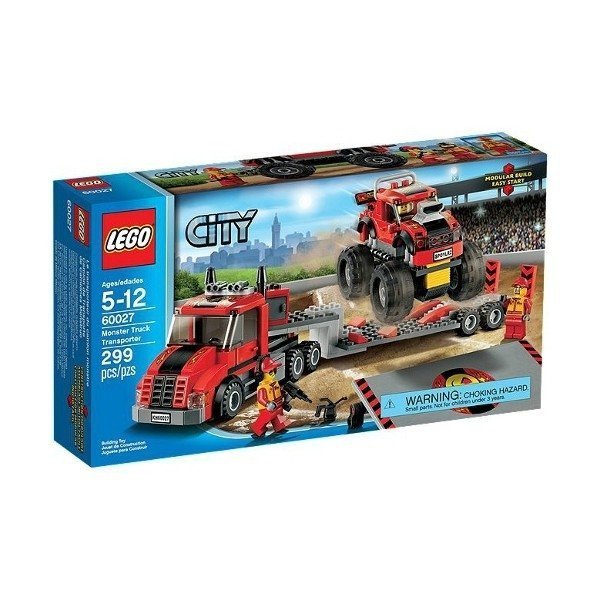Lego City 60027 - Transporter monster trucków