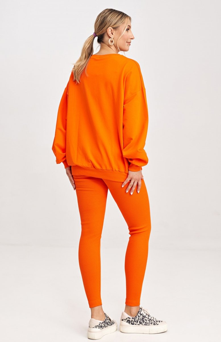 figl m1018 pomarańczowy komplet damski | intimiti.pl